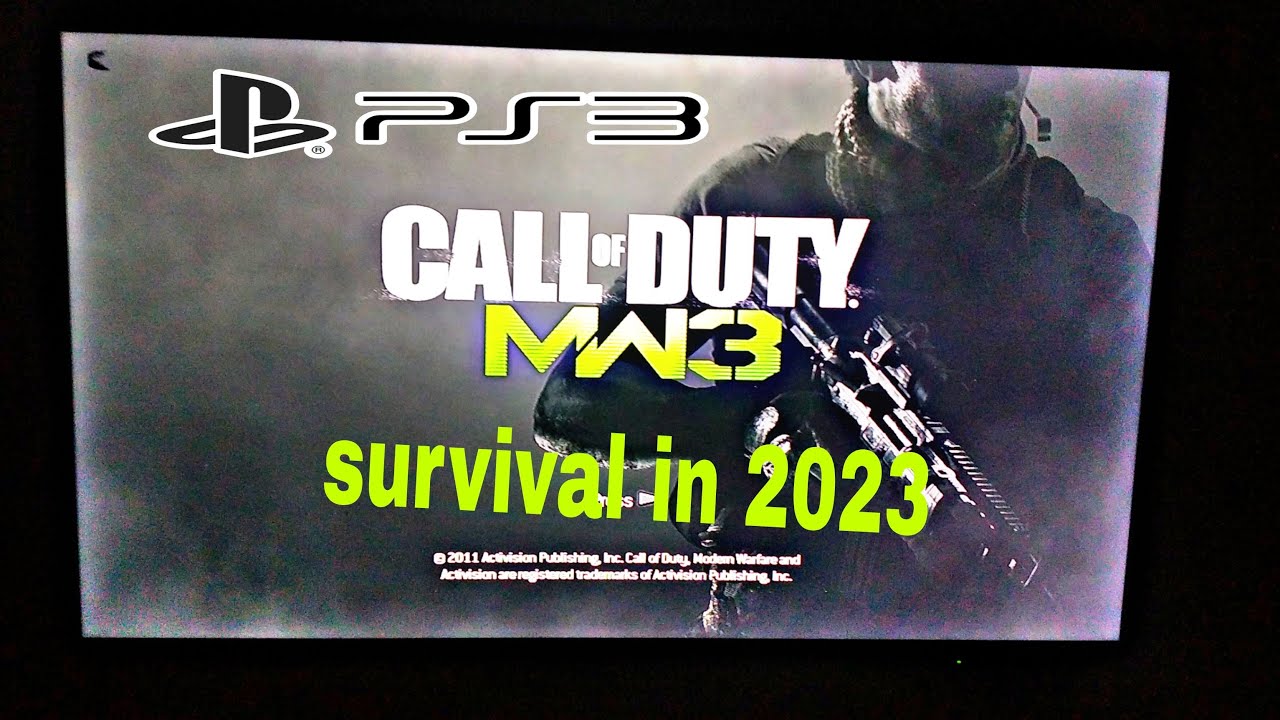 Let play Survival Mod in call of duty moderne warfare 3 on PS 3 in 2023 ...