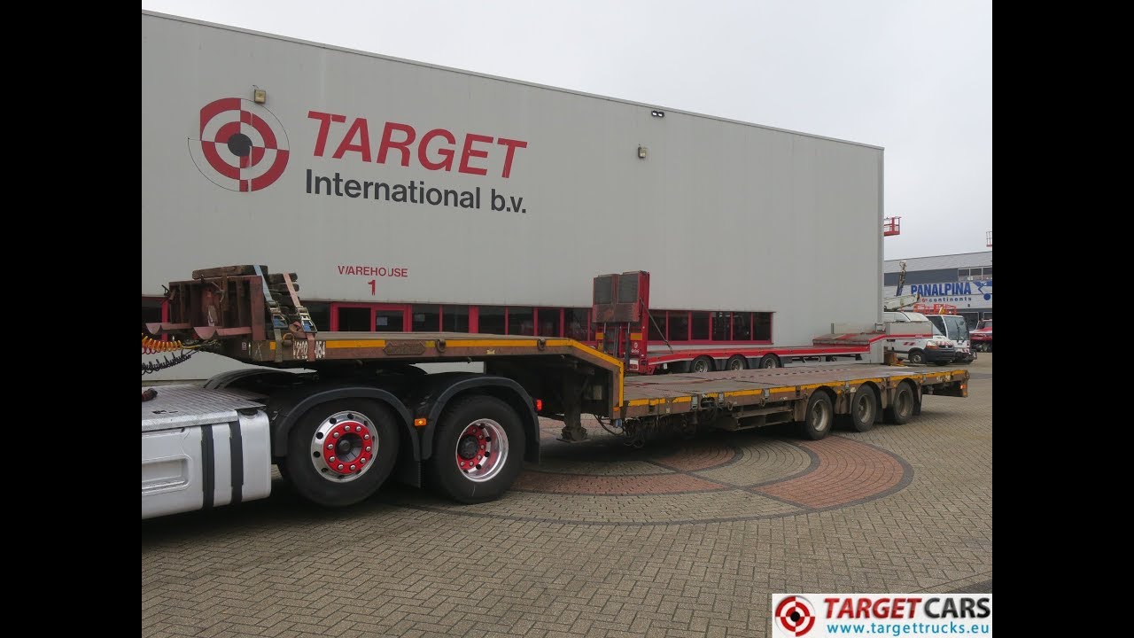 776468 NOOTEBOOM OSD-42-03V/L 3-AXLE SEMI LOWLOADER 85CM TRAILER 1360CM ...
