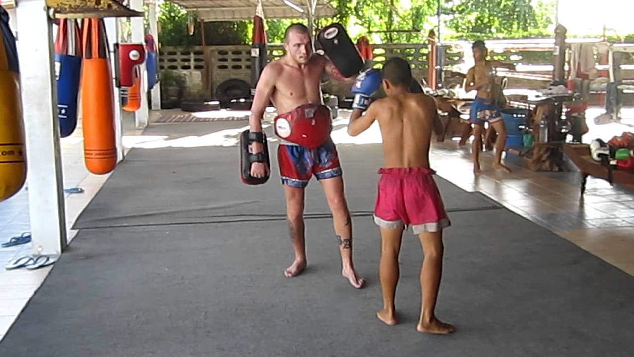 Muay Thai Sityodtong Pattaya Training Johny - YouTube