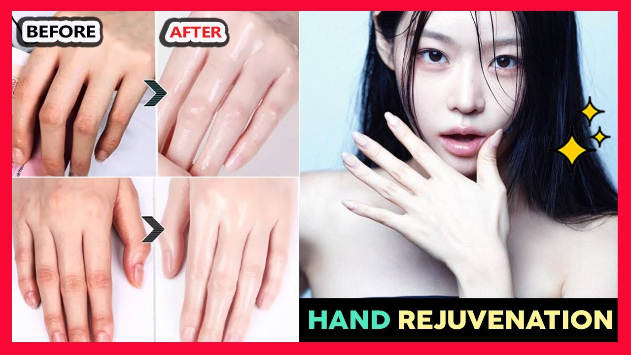 HAND REJUVENATION NATURAL TREATMENT | Anti-Aging Hand Massage, Make ...