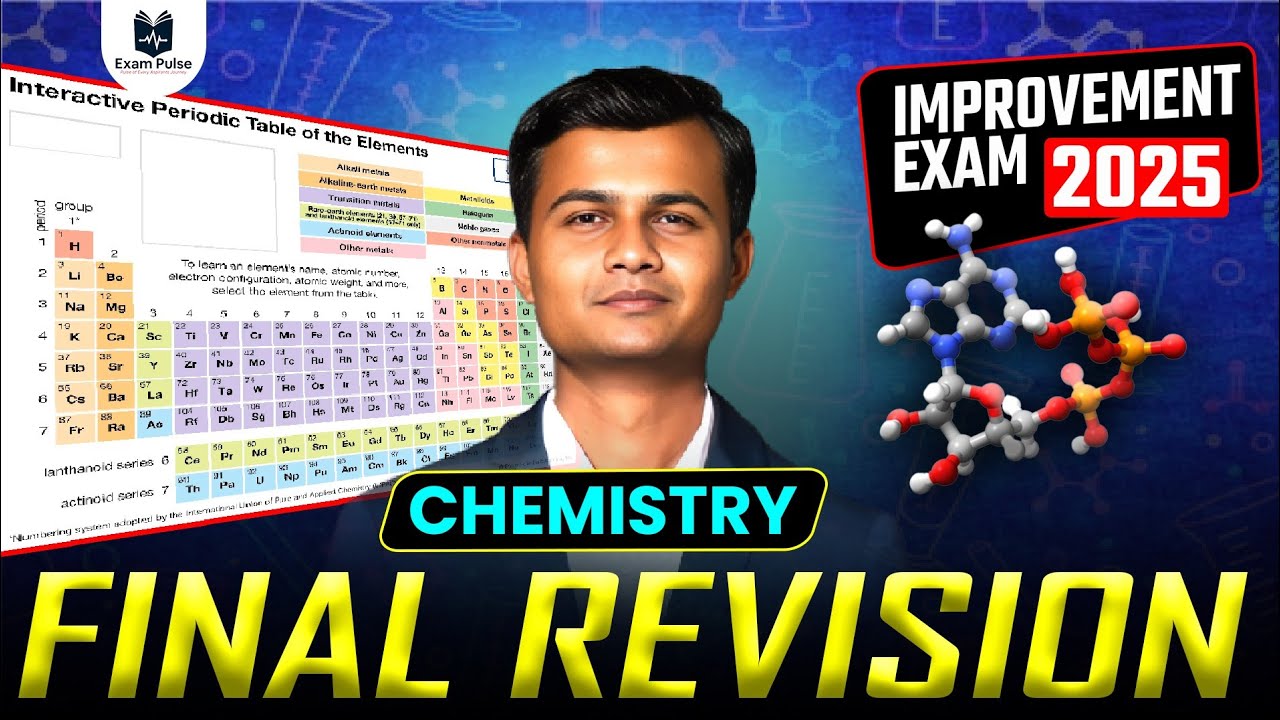 🔥 HSC Chemistry 2025 – Final Revision & Most Repeated Questions ...