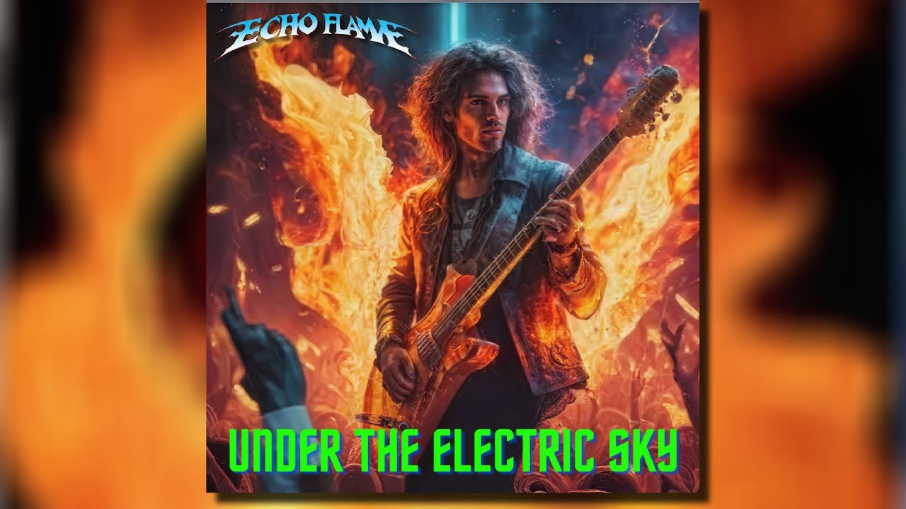 Echo Flame - Under the Electric Sky - 80s Power Ballad - YouTube