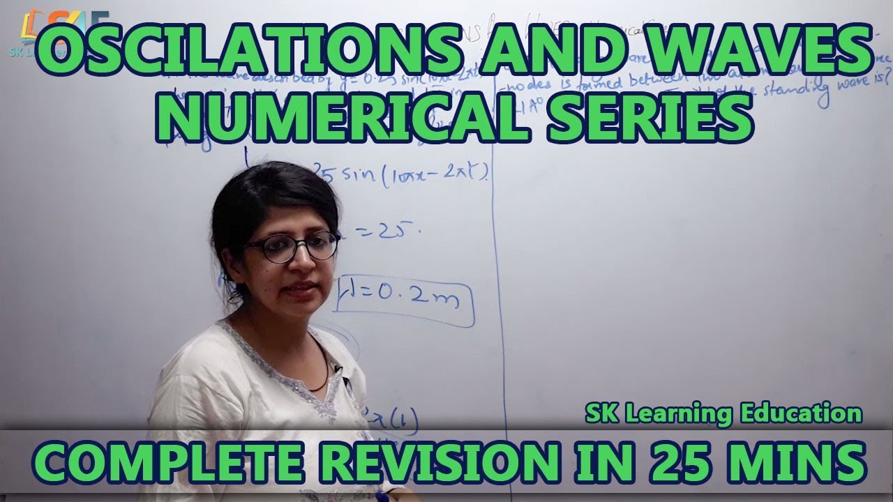 Numerical Series | Oscillations and Waves | AIIMS JIPMER NEET BITSAT ...