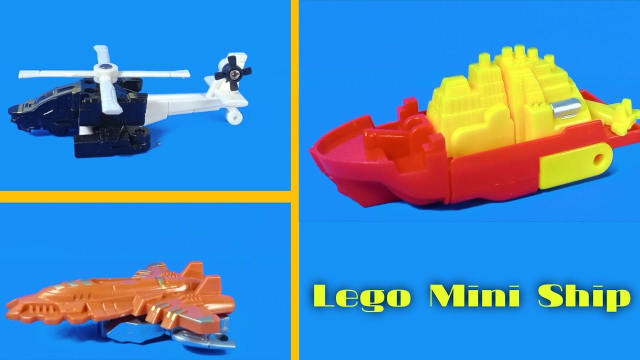 LEGO Mini Ship Vehicles (Tutorial) - YouTube