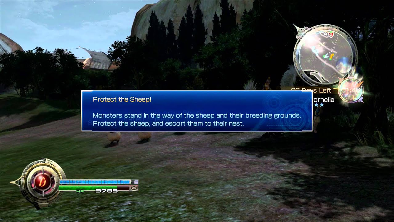 Final Fantasy 13 Lightning Returns "The Secret Lives of Sheep" side ...