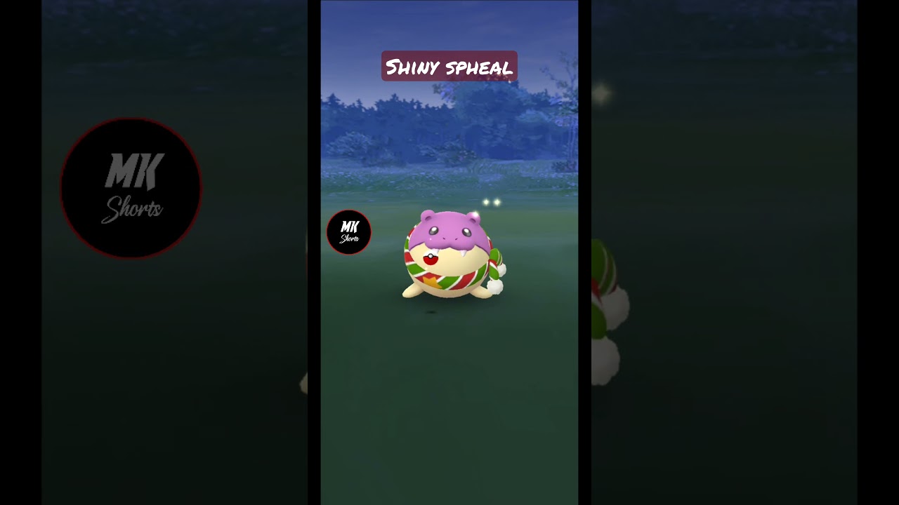 Shiny Costumed Spheal On December Holiday Event In Pokémon Go 76 Pokémon Go Shorts Youtube