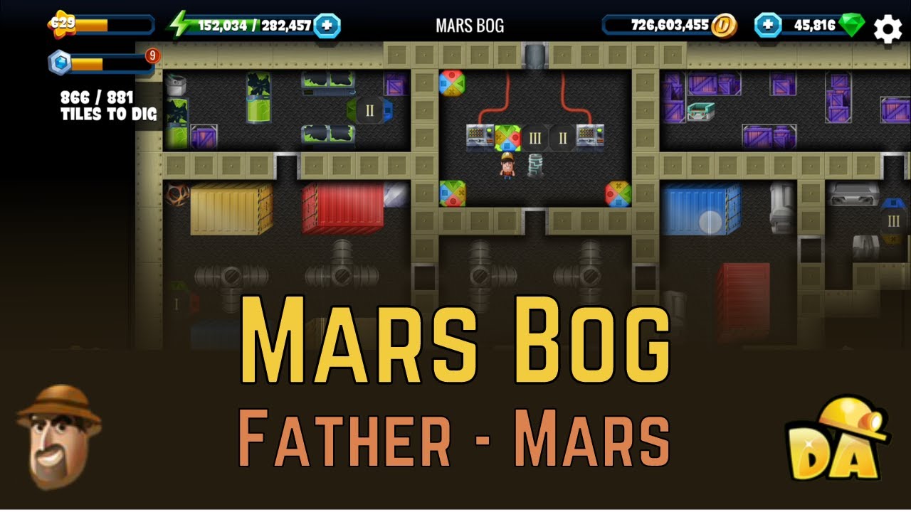 Mars Bog - #12 Father Mars - Diggy's Adventure - YouTube