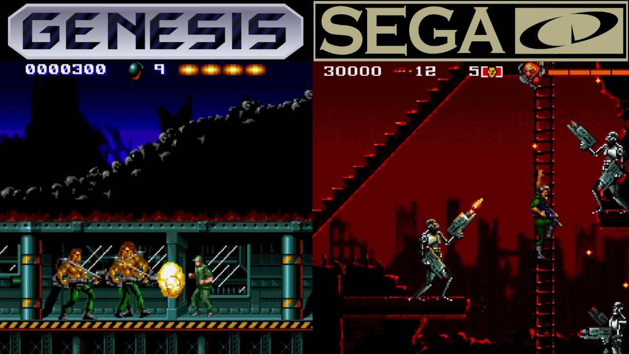 All Genesis Vs Sega CD Games Compared Side By Side - YouTube