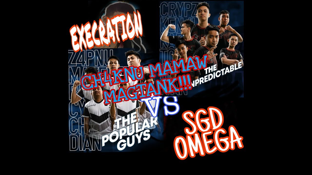 EXECRATION VS SGD OMEGA GAME 2 (CH4KNU LANG SAPAT NA BA?) MPL PH SEASON ...