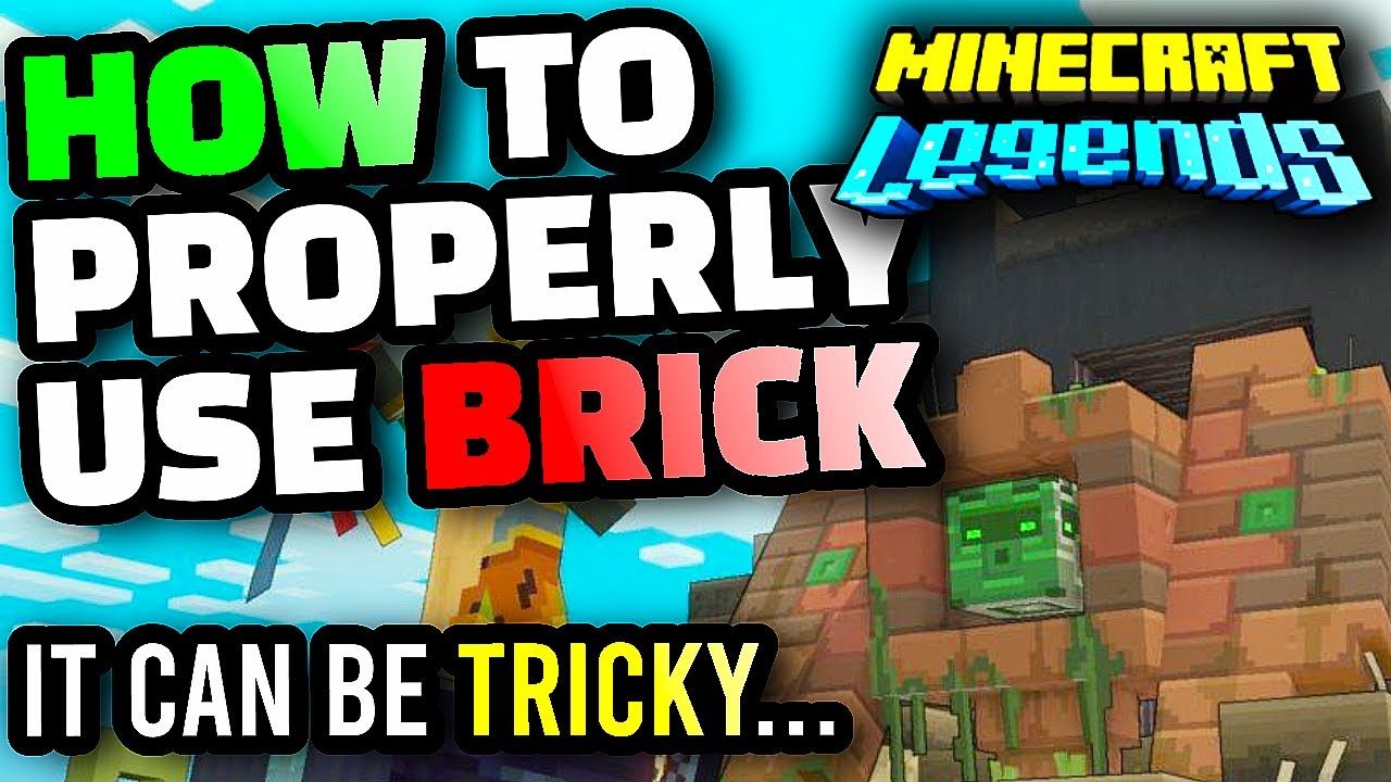 EVERYTHING About the First Of Brick - Minecraft Legends - YouTube