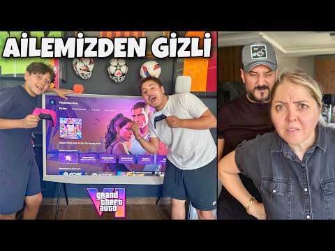 AİLEMİZDEN GİZLİ GTA 6 ALDIK !! CEZA VERDİLER