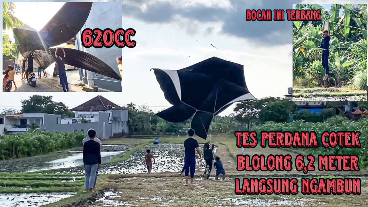 COTEK BLOLONG 6,2 METER PERTAMA KALI MANGUDARA!!! - YouTube