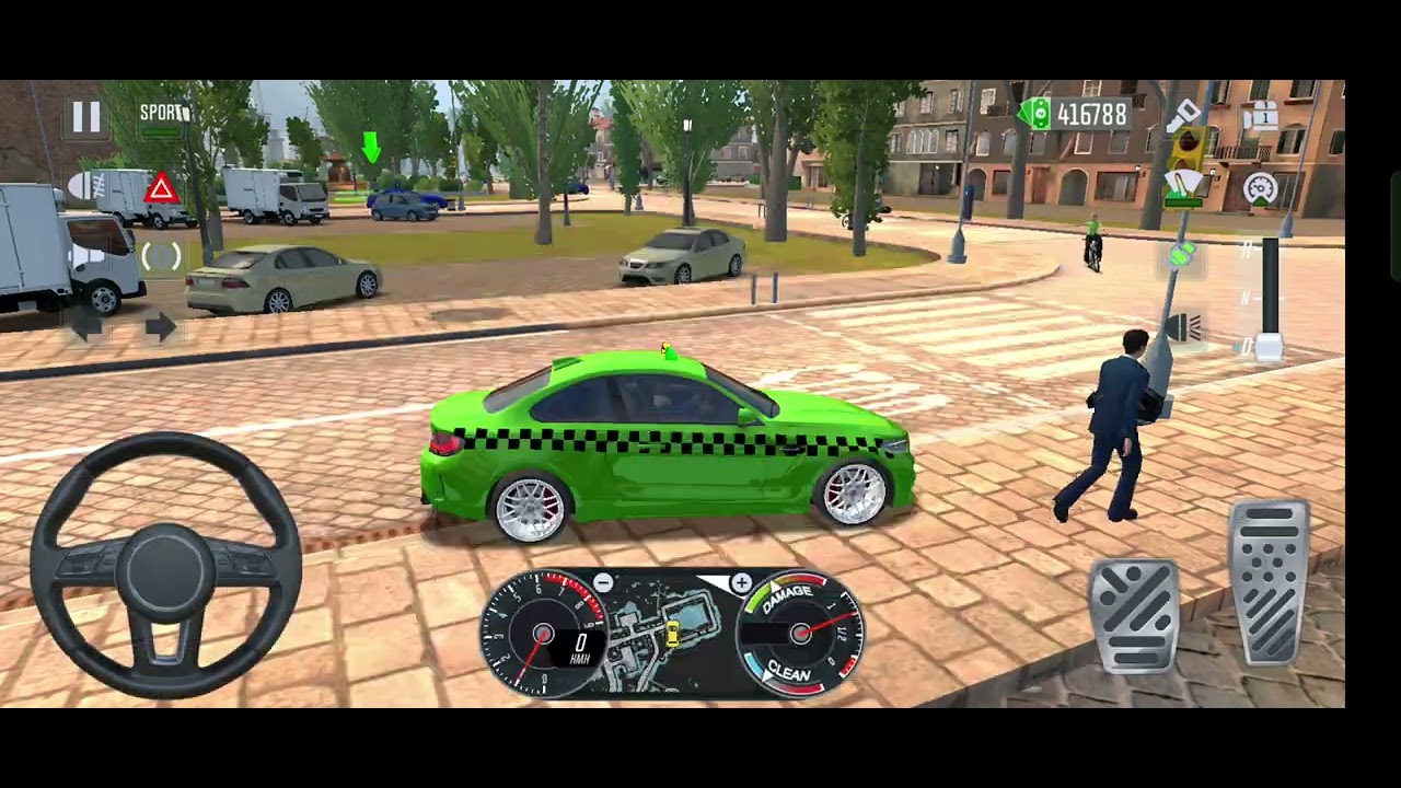 Taxi Simulator 2026 - Bugatti Veyron Vs G-Wagon Taxi Driving Simulator Gameplay video#taxi Part ...