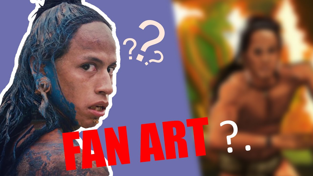 I did a ' APOCALYPTO ' Fan Art - YouTube