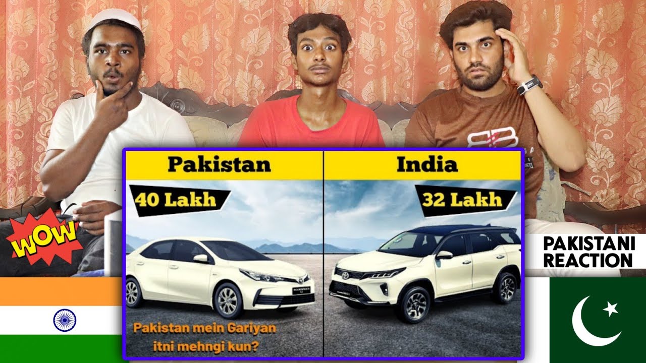 India vs Pakistan Car Price Comparison - Pakistani Reaction - Shan ...