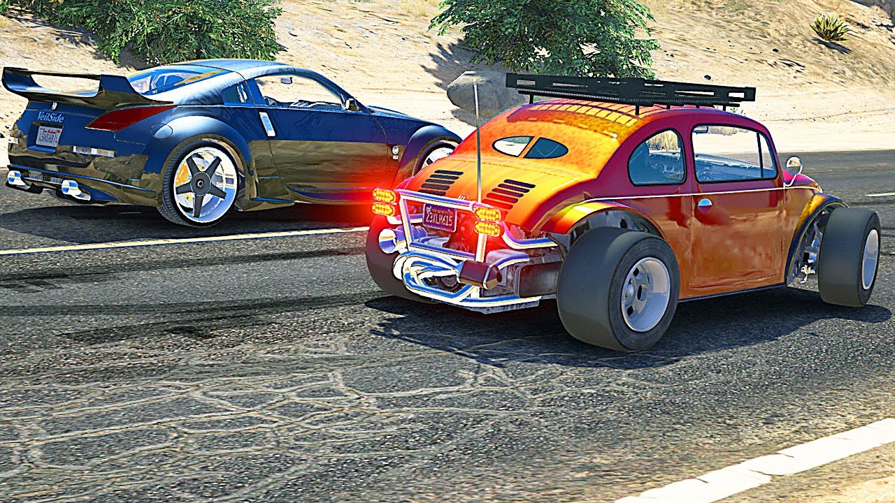 GTA V - Bf Injection Custom Drag Race (GTA 5 Volkswagen Beetle Mods ...