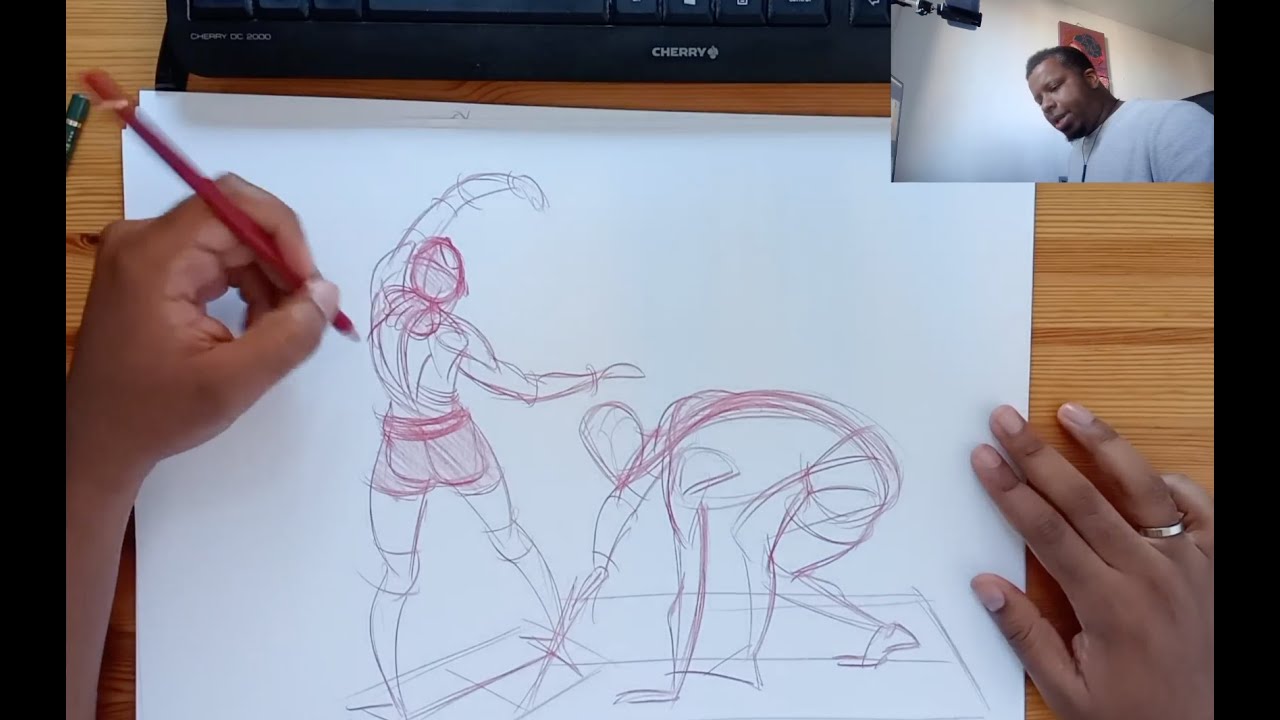 FORCE Gesture Drawing: Master the Art of Fluid Poses - YouTube