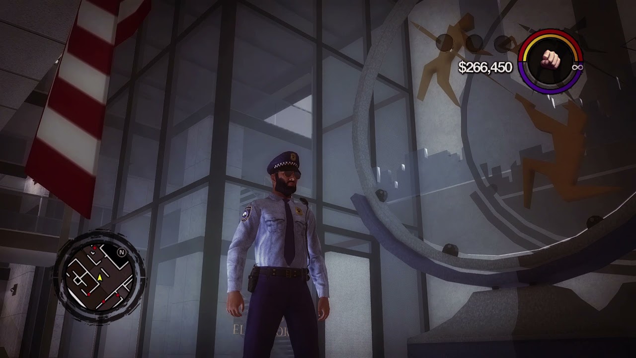 Saints Row 2 (PC) - Exploring Stilwater Police Department and Wiretap ...