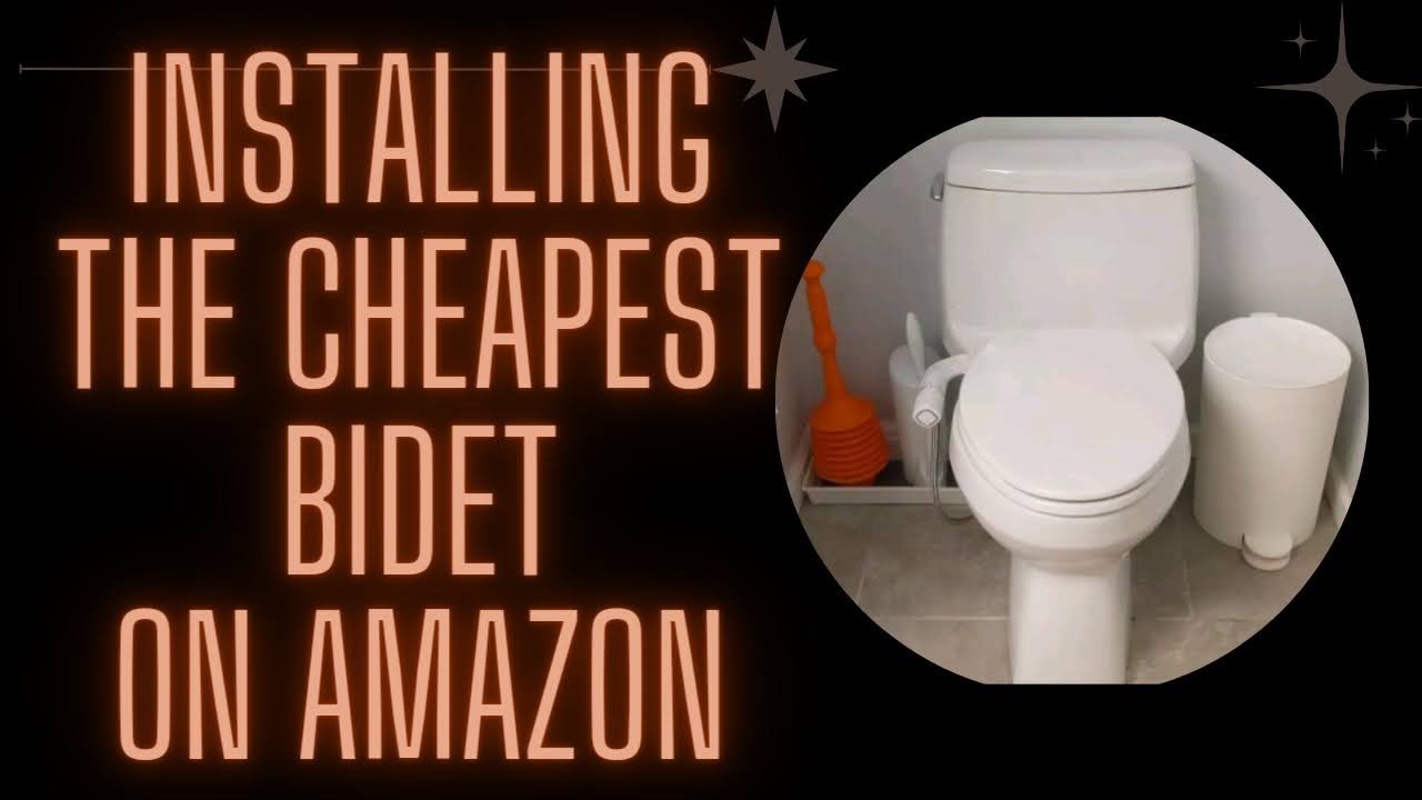 How To Install A Bidet Cheapest Bidet On Amazon Step By Step Tutorial