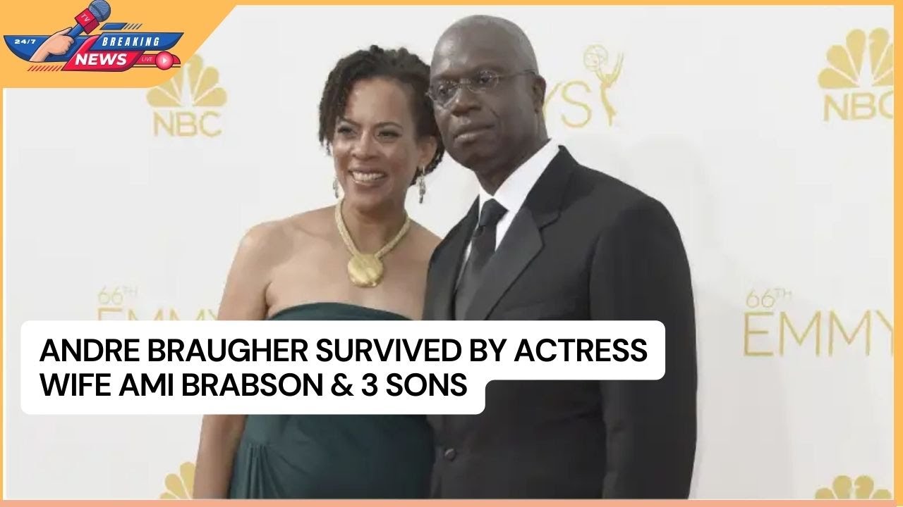 Andre Braugher Survived by Actress Wife Ami Brabson & 3 Sons - YouTube
