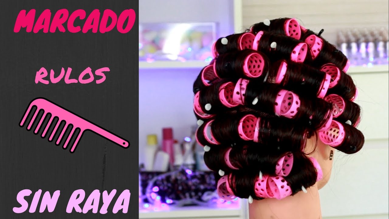 MARCADO CON RULOS CLÁSICO | Sandranewlook - YouTube