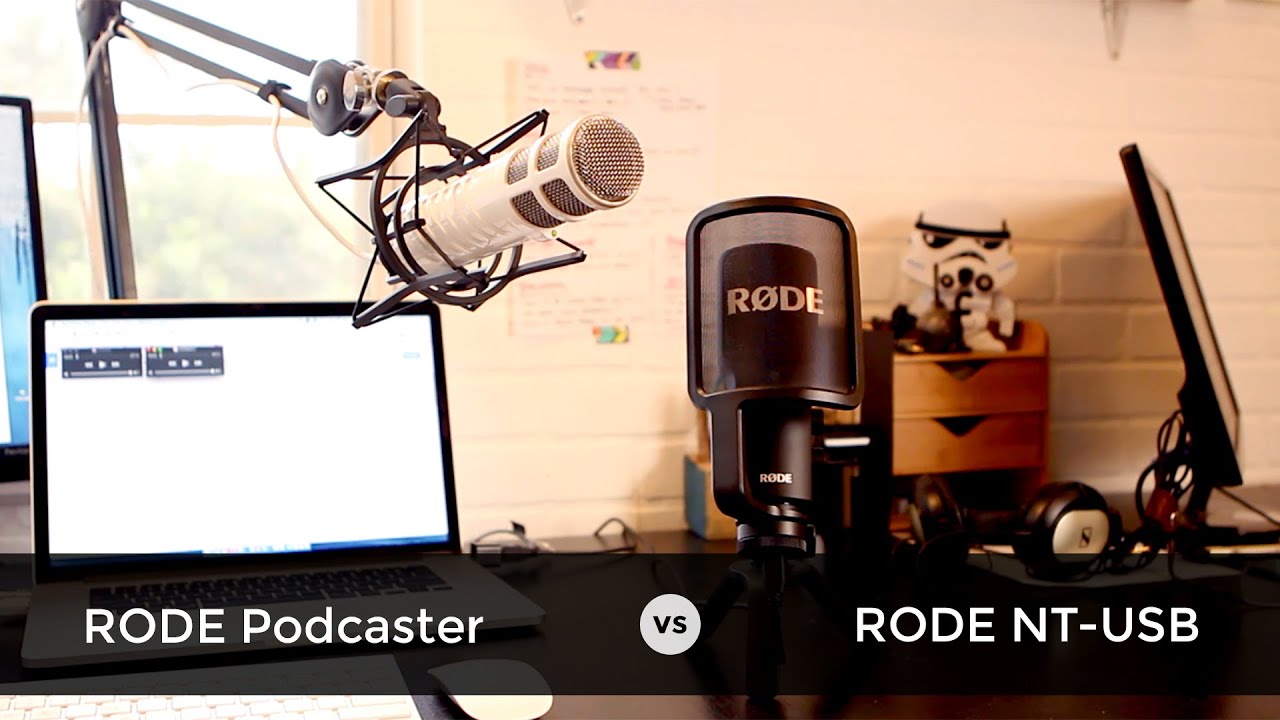 Podcast Microphone Review, RODE Podcaster vs RODE NT-USB Comparison ...