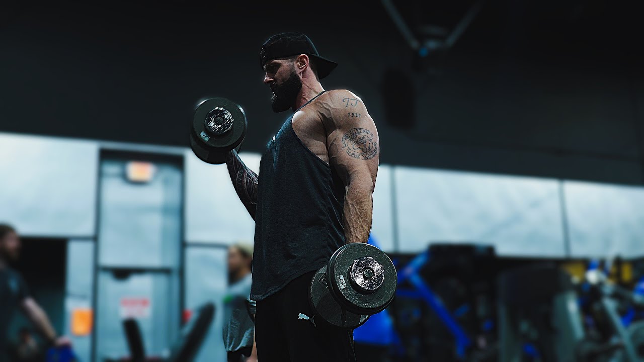 Natty Bulk | Day 45 - Pull Day Workout (Back and Biceps) - YouTube