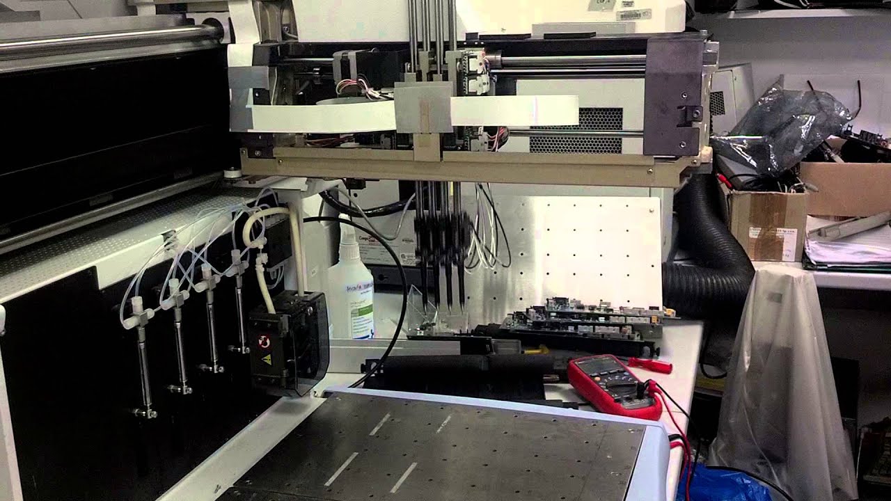 Perkin Elmer Packard Multiprobe 4 tip - YouTube