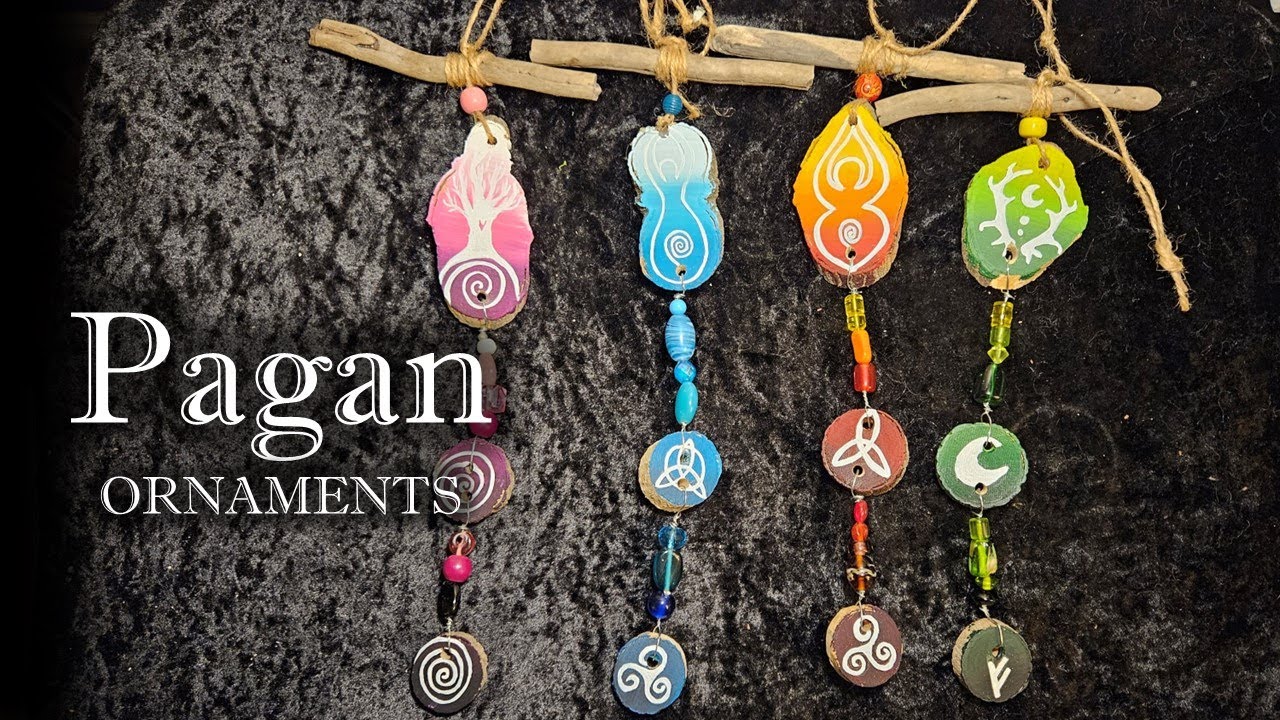 Pagan Ornament Decorations, Goddesses, Tree, & Antlers, with pagan ...