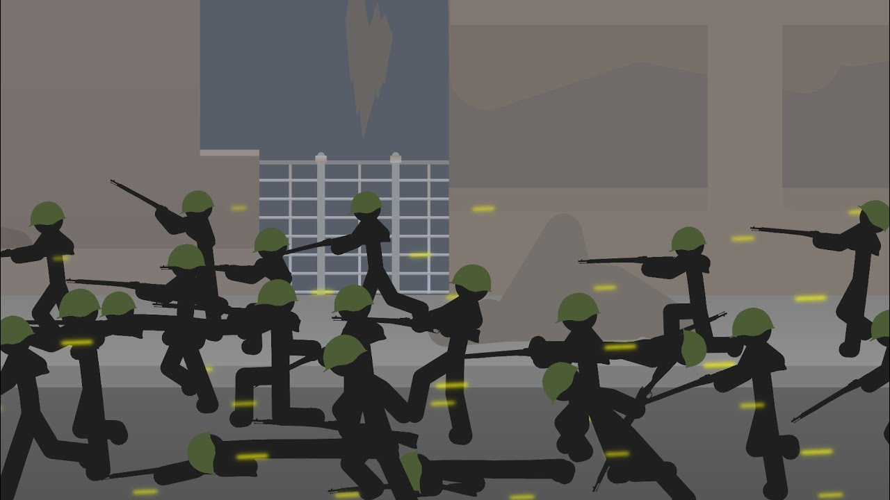 WW2 Stickman Animation: Germany vs Soviet Union- The Breakthrough - YouTube