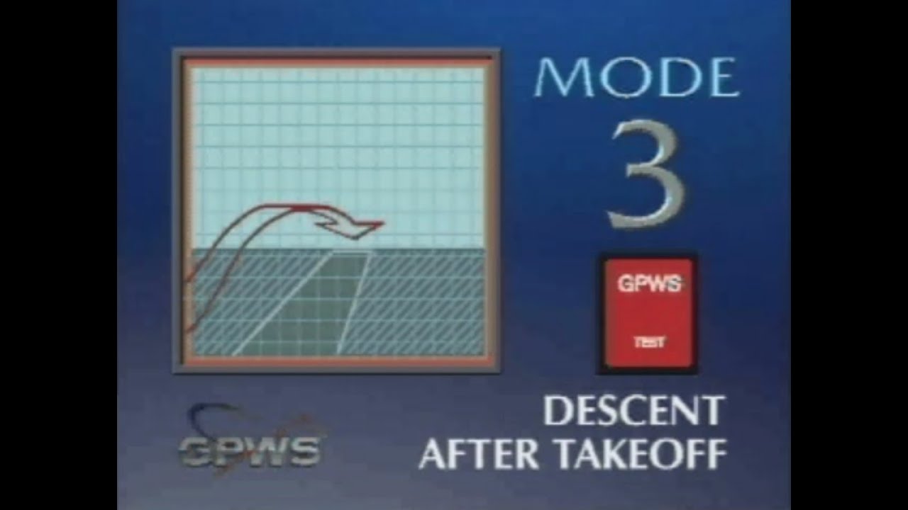 GPWS Mode 3 - Altitude loss after take off or with a high power setting ...