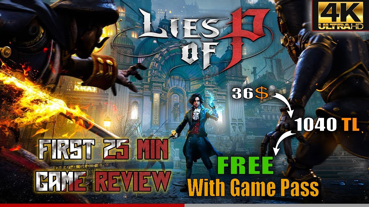 Lies of P Gameplay [4K 60FPS PC] - No Commentary - YouTube