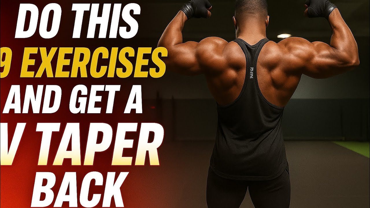 🔥Getting Lean Series|Do This 9 Exercises and Get a V Taper Back🔥#VTaper ...