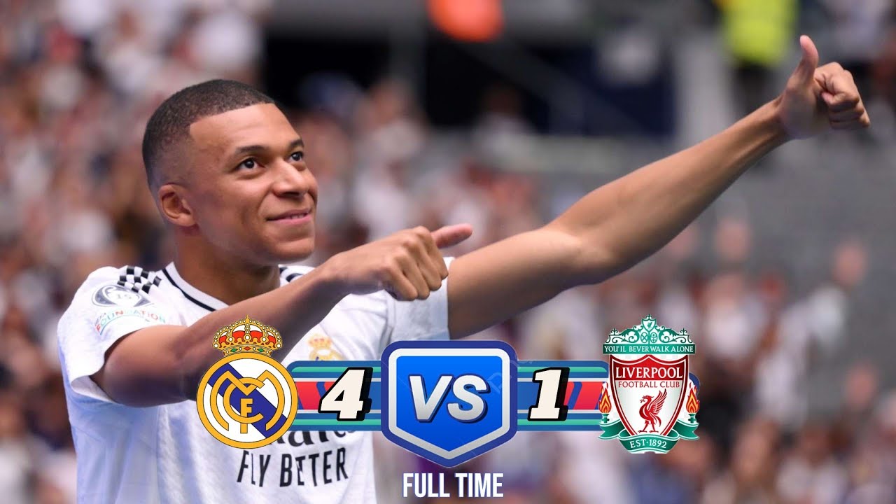 REAL MADRID VS LIVERPOOL FULL HIGHLIGHT GOAL IN FRIENDLY MATCH 2024 (06 ...