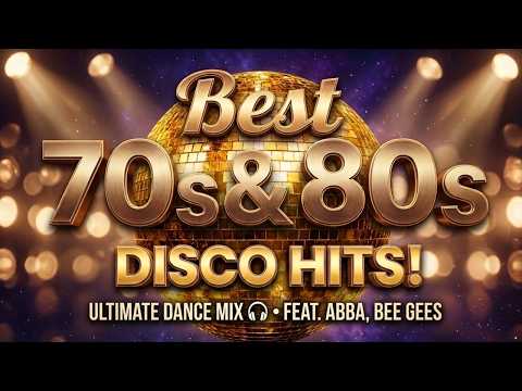 Best 70s & 80s Disco Hits 🪩 ABBA, Bee Gees, Funkytown (Non-Stop Mix)