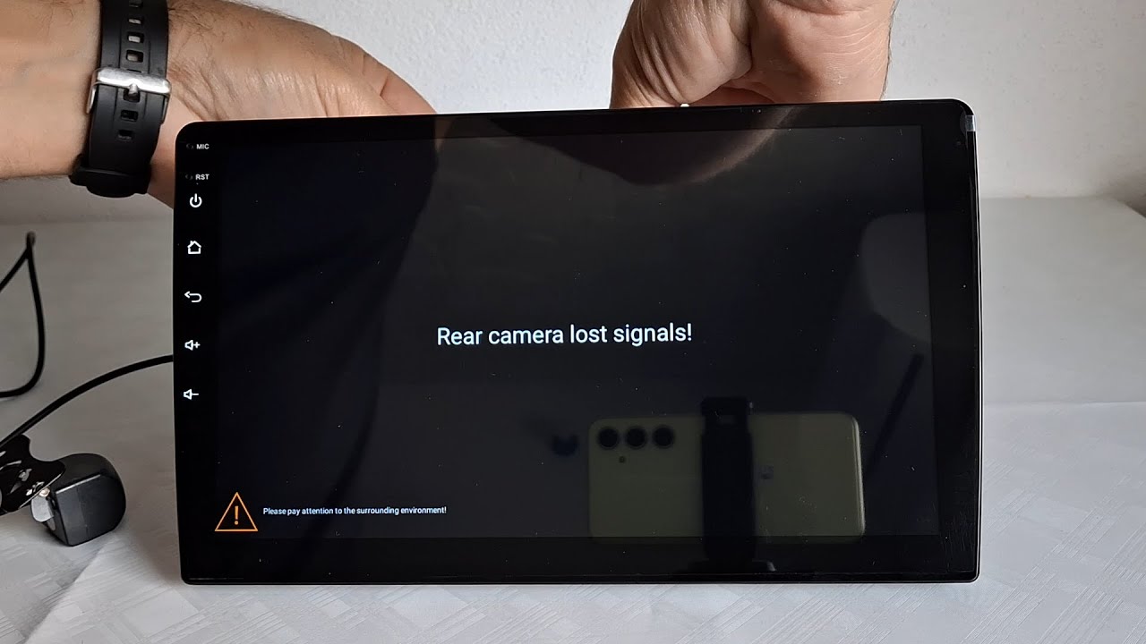 Setare rezolutie camera marsarier pe android Jancar. Reverse camera ...