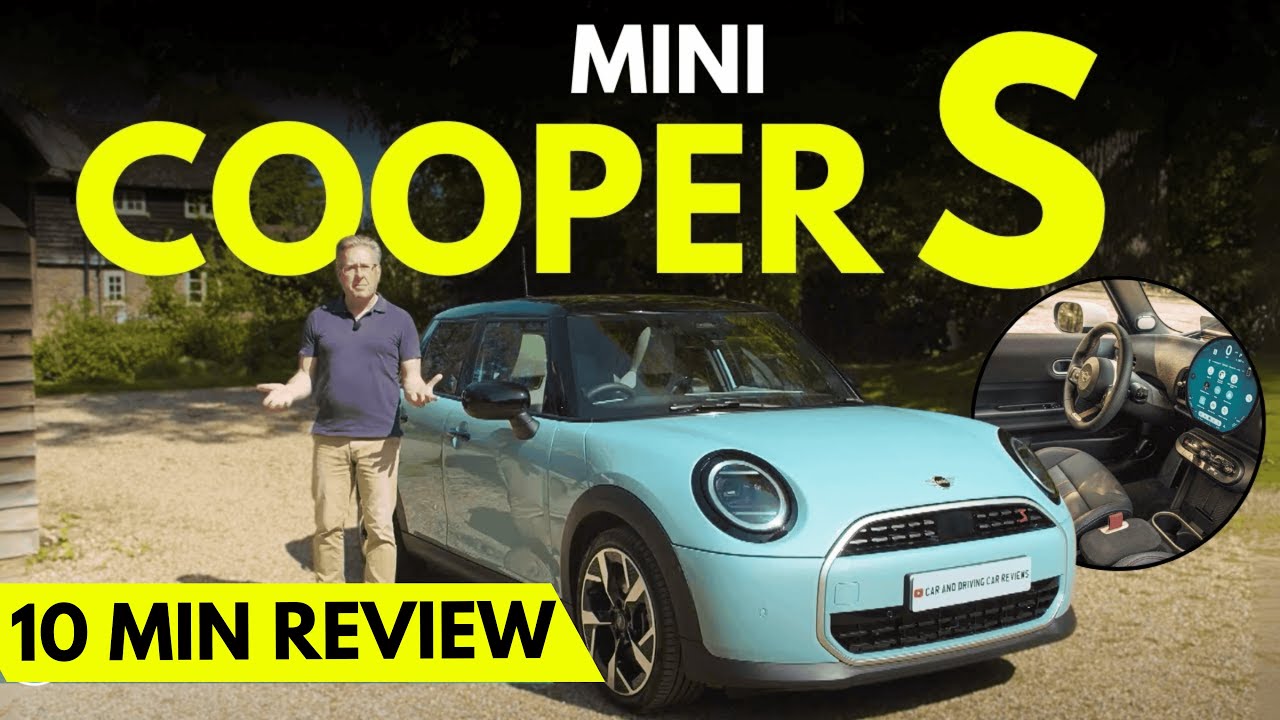 Mini Cooper S Quick 5-Minute Review | Features, Performance & Fun - YouTube