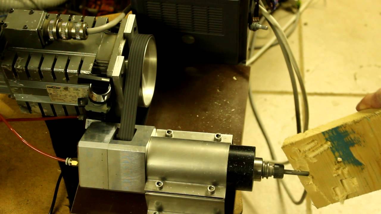WZW Frässpindel, ATC Spindle - YouTube