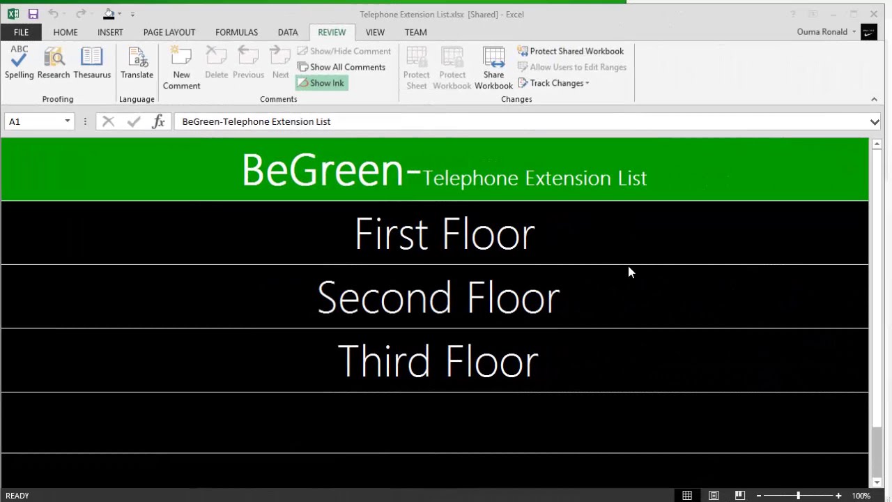 How To Create A Telephone Extension List Using Excel Paperless Office YouTube how-to-create-a-telephone-extension-list-using-excel-paperless-office-youtube
