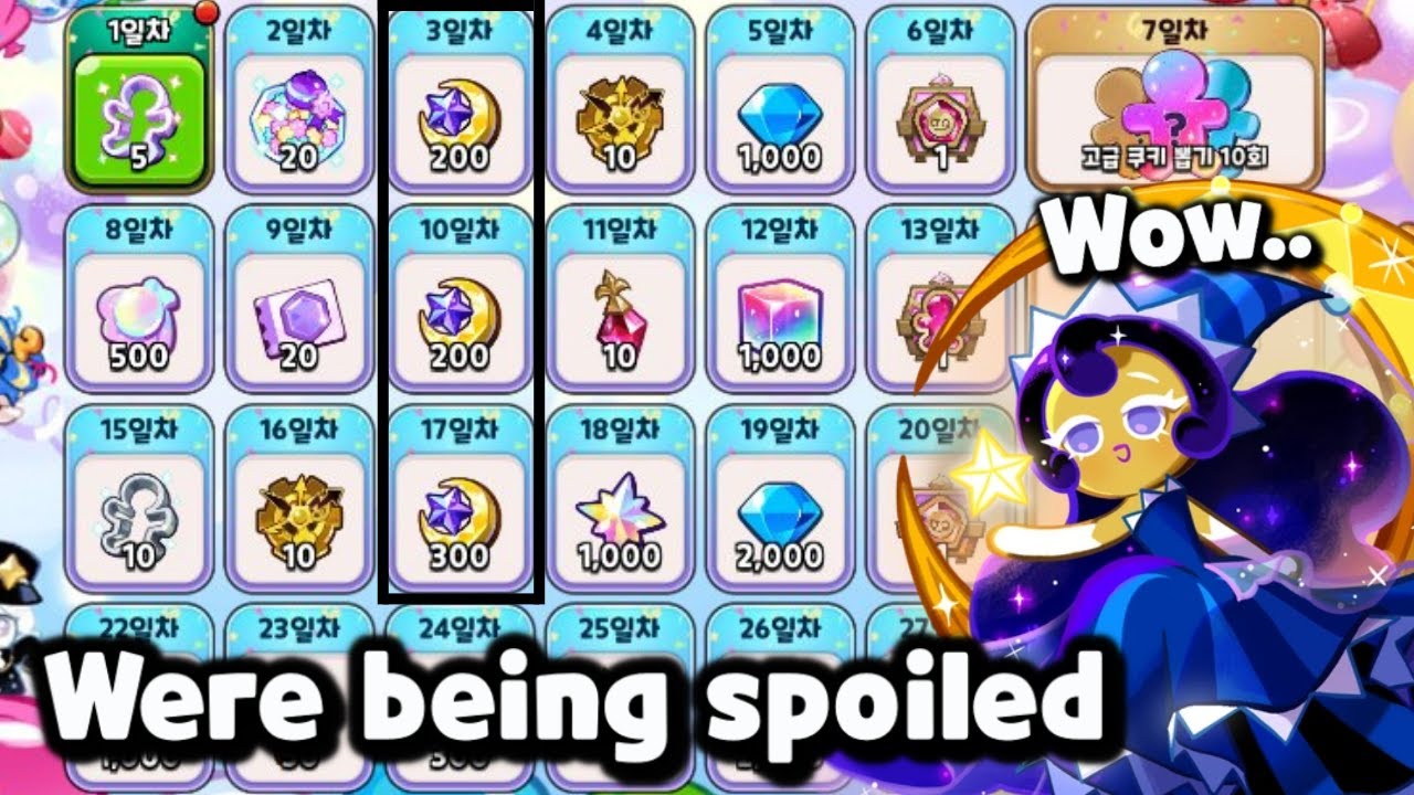 28 Present🎁 from Devs! Moonlight Cookie Gacha Currency is PART OF IT!🌙 ...