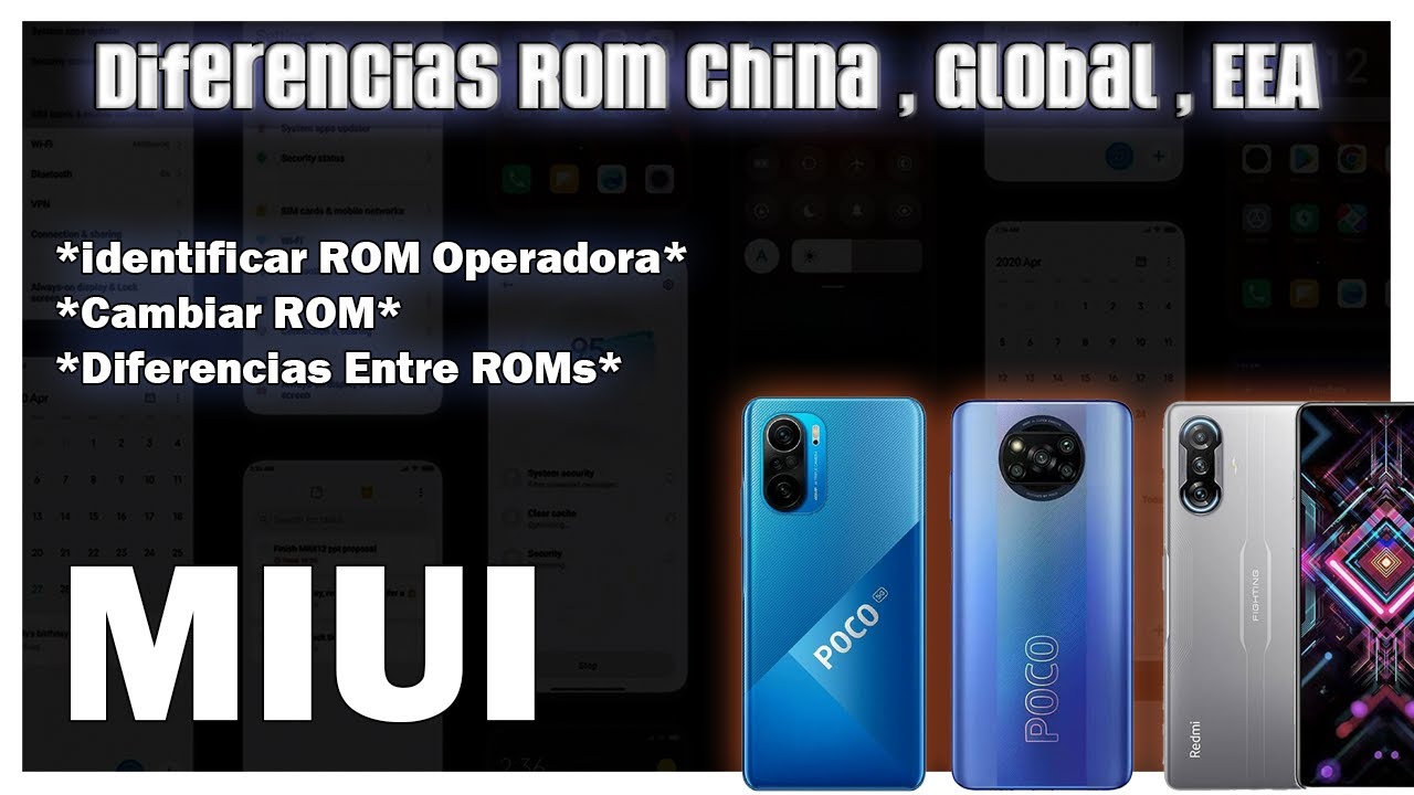Como Saber Que ROM Tienes Y Como Cambiarla XIAOMI - Diferencias Entre ...