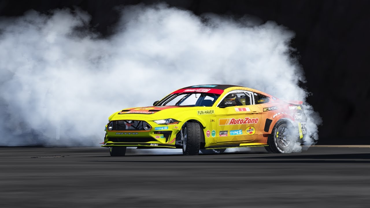 Adam LZ Mustang RTR Spec 5-D in Assetto Corsa - YouTube