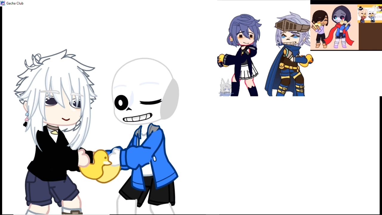 Duck dance meme// #DuckDanceChainWithYourFavoriteSansAu 😊 - YouTube