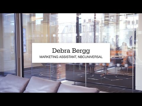 Debra Bergg, TV Marketing Assistant at NBC Universal International Studios