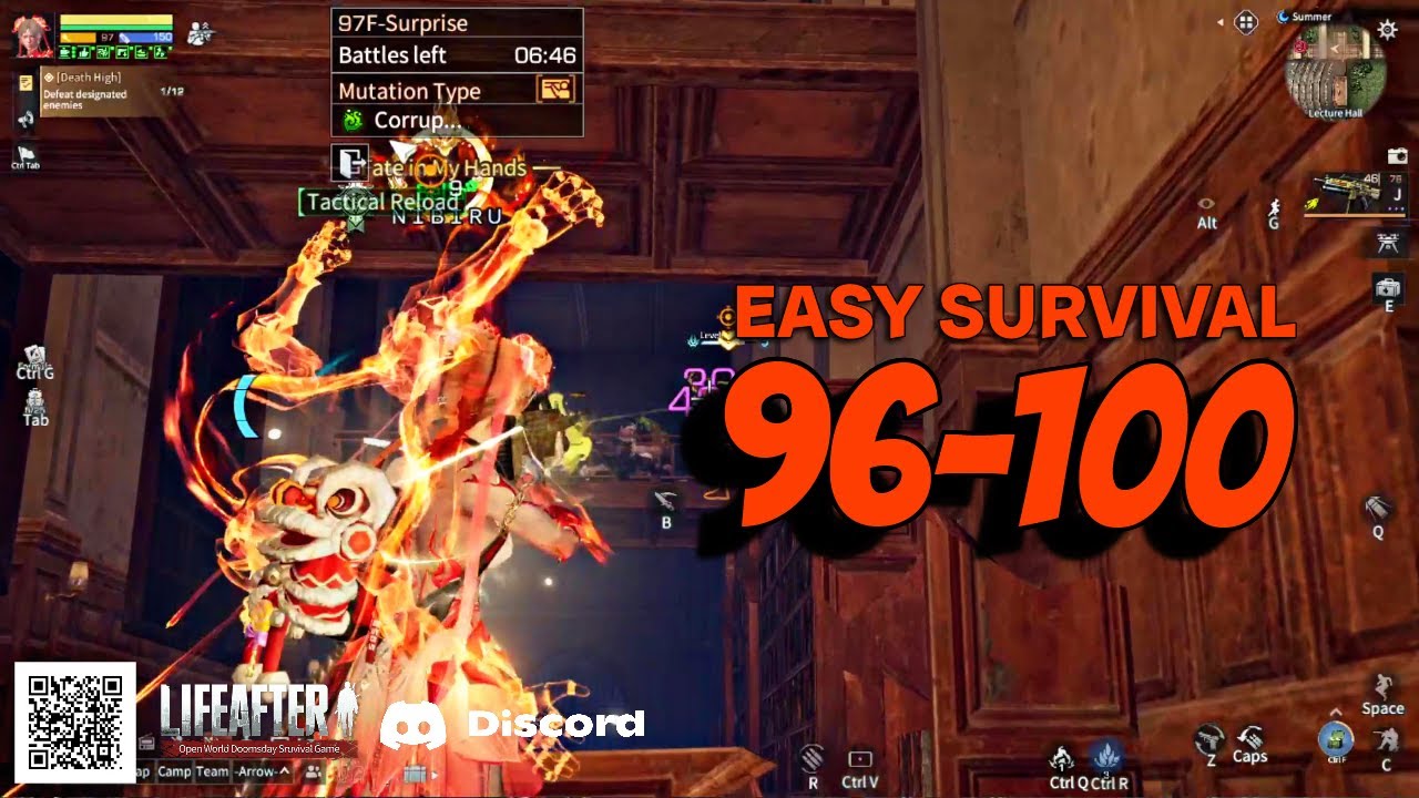EASY SURVIVAL DH Floor 96-100 - YouTube