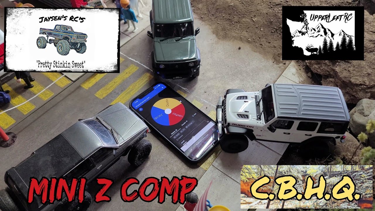 Mini Z comp (Crawler Baller headquarters) - YouTube