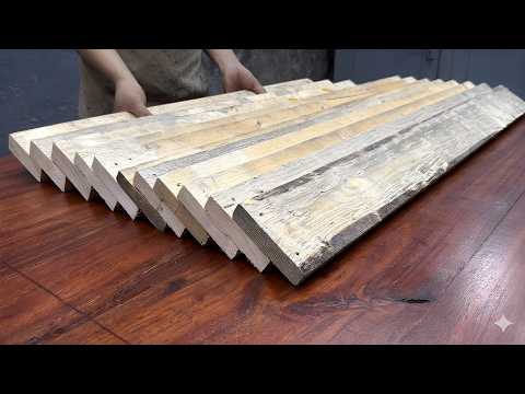 He’s 70 and Still Building Masterpieces! Amazing Pallet Wood Projects