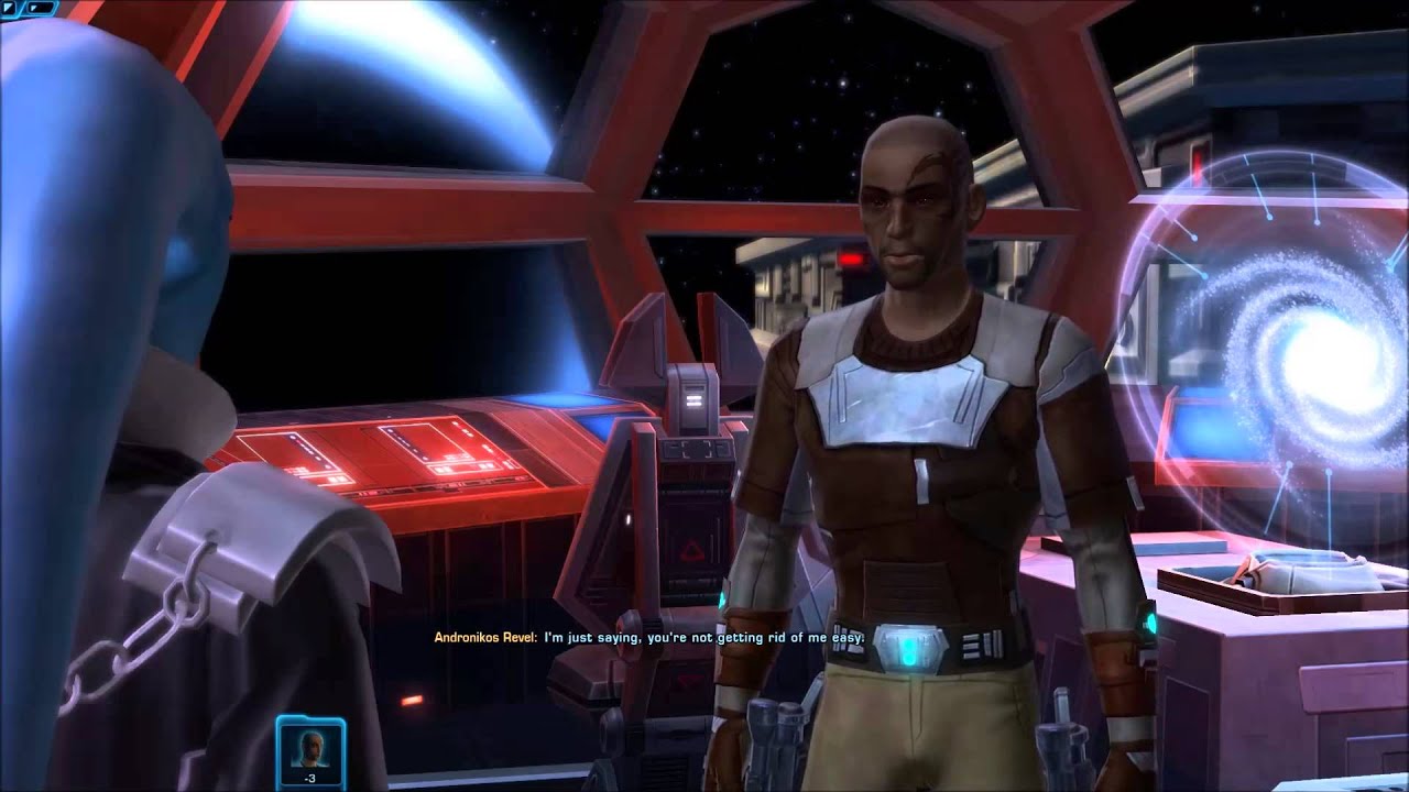 SWTOR - Sith Inquisitor part 23 Talking to the crew - YouTube