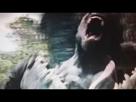 king kong bites v rex's tongue - YouTube