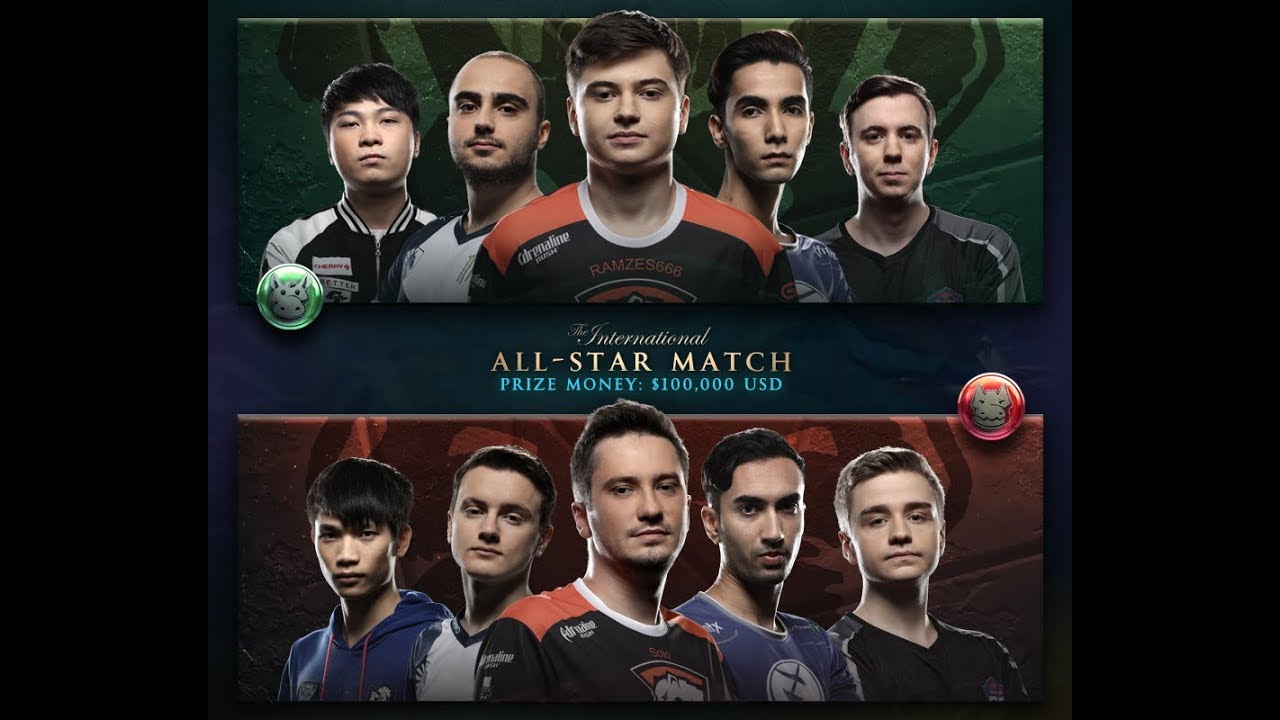 All Star Match TI7 The International 2017 by Time 2 Dota #dota2 #ti7 - YouTube